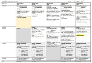 5 Components to a Great Weekly Lesson Plan | Teacher.org